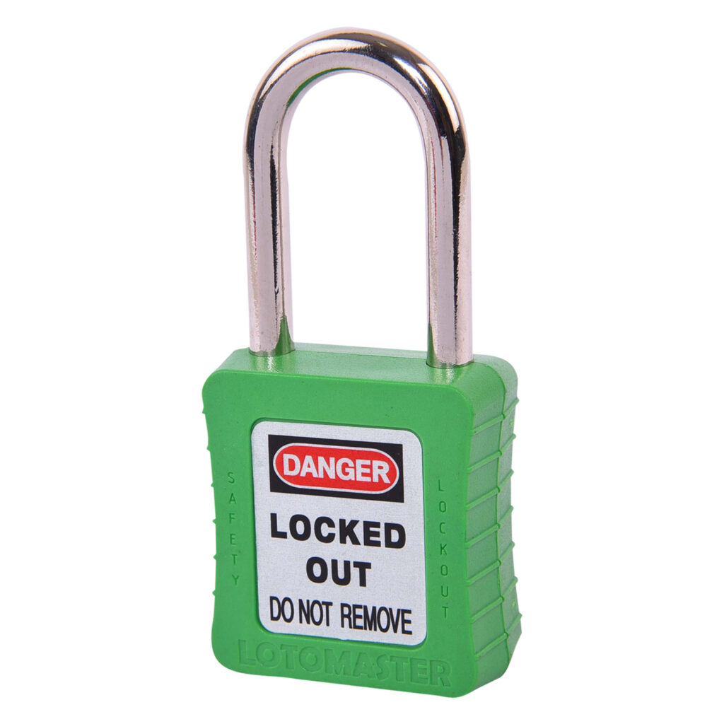 Nylon Padlocks for Lockout Tagout Program available in Dubai