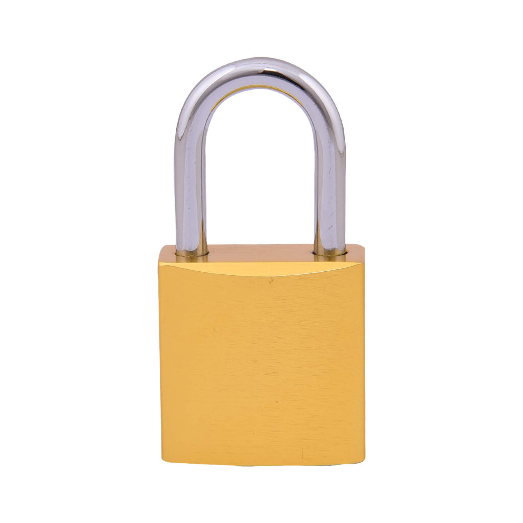 Lockout Padlock 30mm Keyed Different Yellow - LOTOMASTER